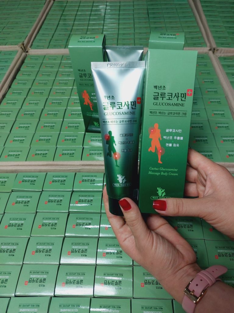 Dầu lạnh Hàn Quốc Glucosamine xoa bópg giảm đau mát lạnh