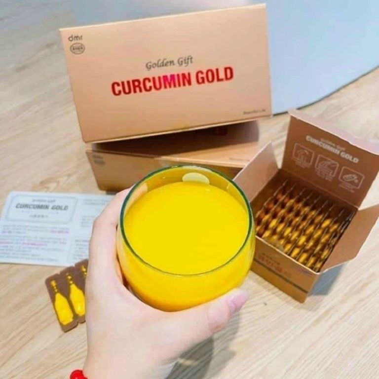 Tinh nghệ Nano Golden Gift Curcumin Gold Hàn Quốc 100 tép