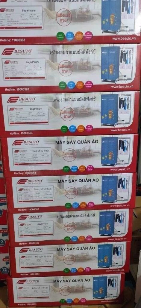 Tủ sấy quần áo Besuto Thái Lan mã BST - 4026 chính hãng
