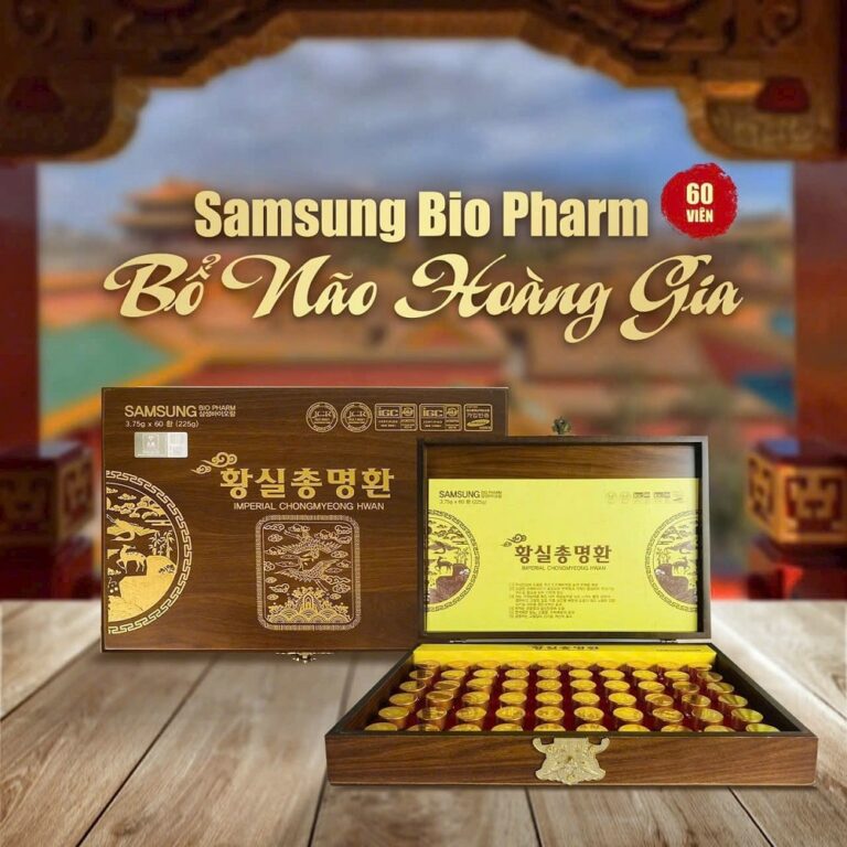 An cung ngưu hoàng hoàn kwangdong hàn quốc hộp đen 60 viên