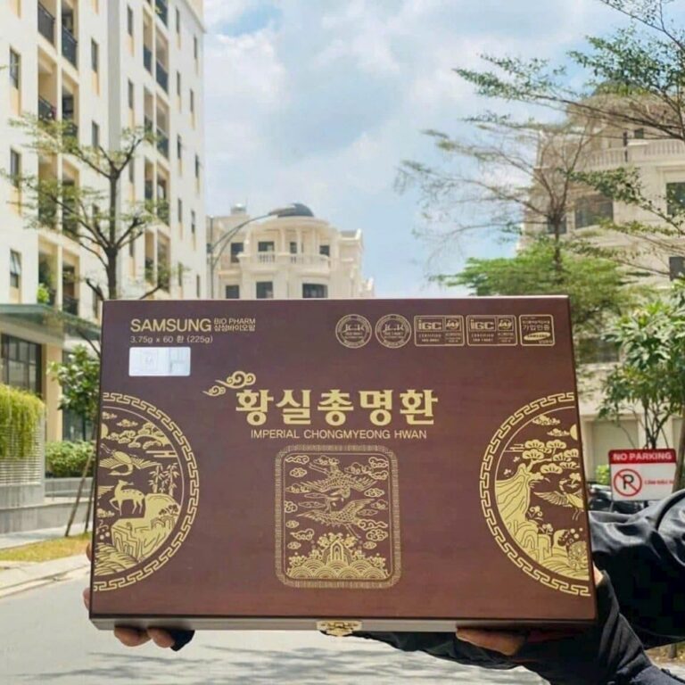 An cung ngưu hoàng hoàn kwangdong hàn quốc hộp đen 60 viên