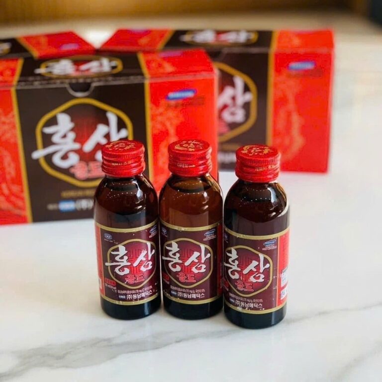 Nước hồng sâm chai Samsung Hàn Quốc 10 chai x 100ml