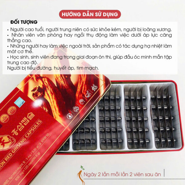 Viên uống Đạm Thiên Sâm Nhung Hươu Linh Chi Cheon