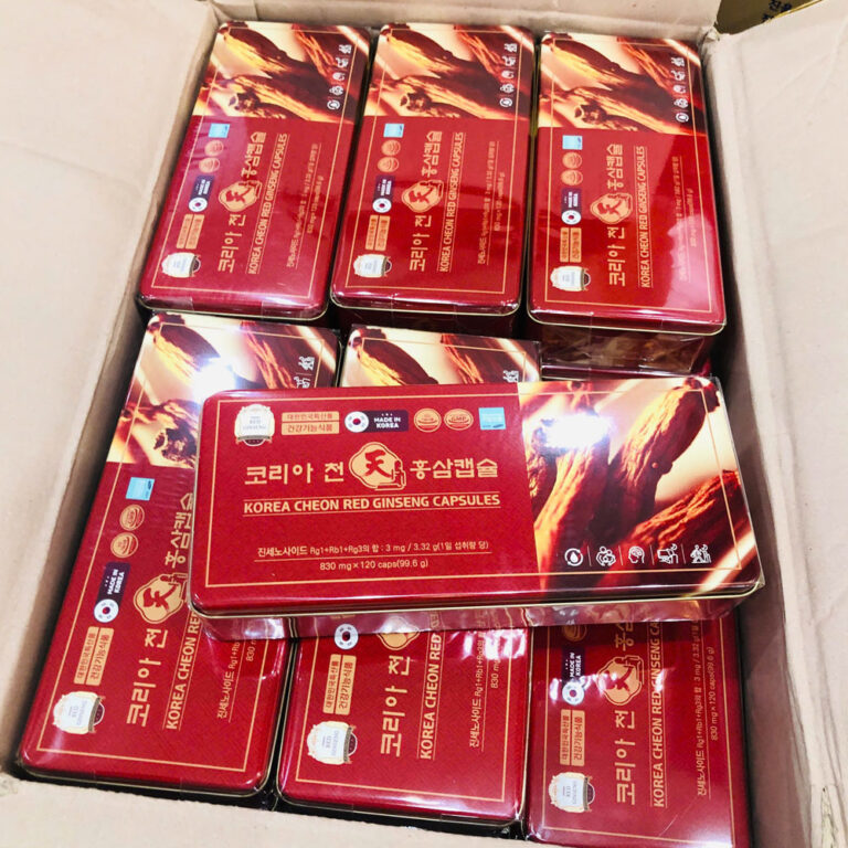 Viên uống Đạm Thiên Sâm Nhung Hươu Linh Chi Cheon